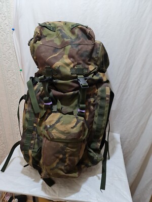 BRITISH ARMY DPM IRR BERGEN RUCKSACK Short back with aluminium frame ...