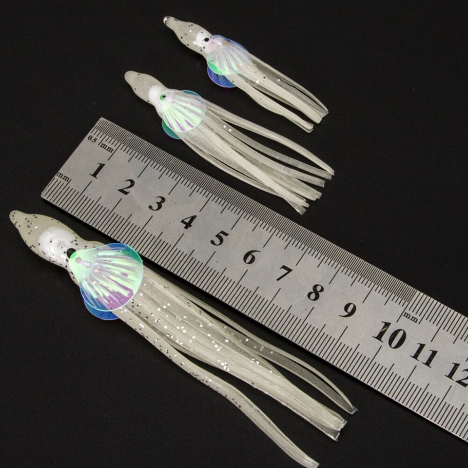 10Pcs Artificial Octopus Soft Bait 5cm/6cm/10cm Octopus Fishing ...