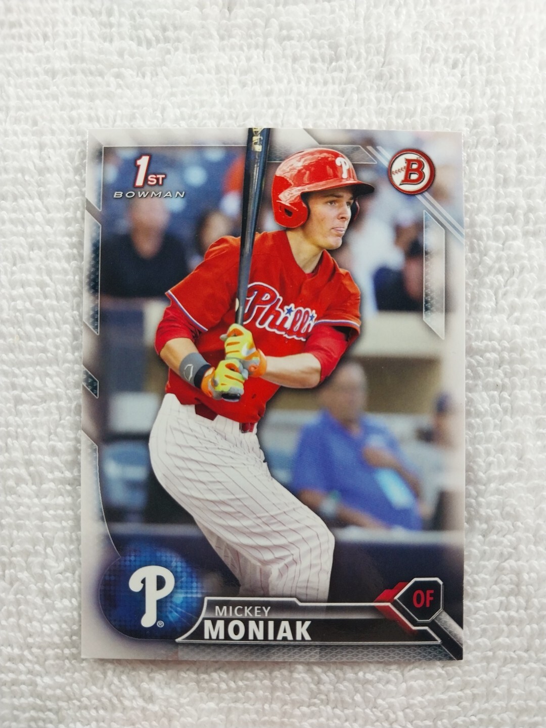 2016 Bowman Draft Mickey Moniak #BD-1 1st Bowman Paper Rookie Stock Pic ...