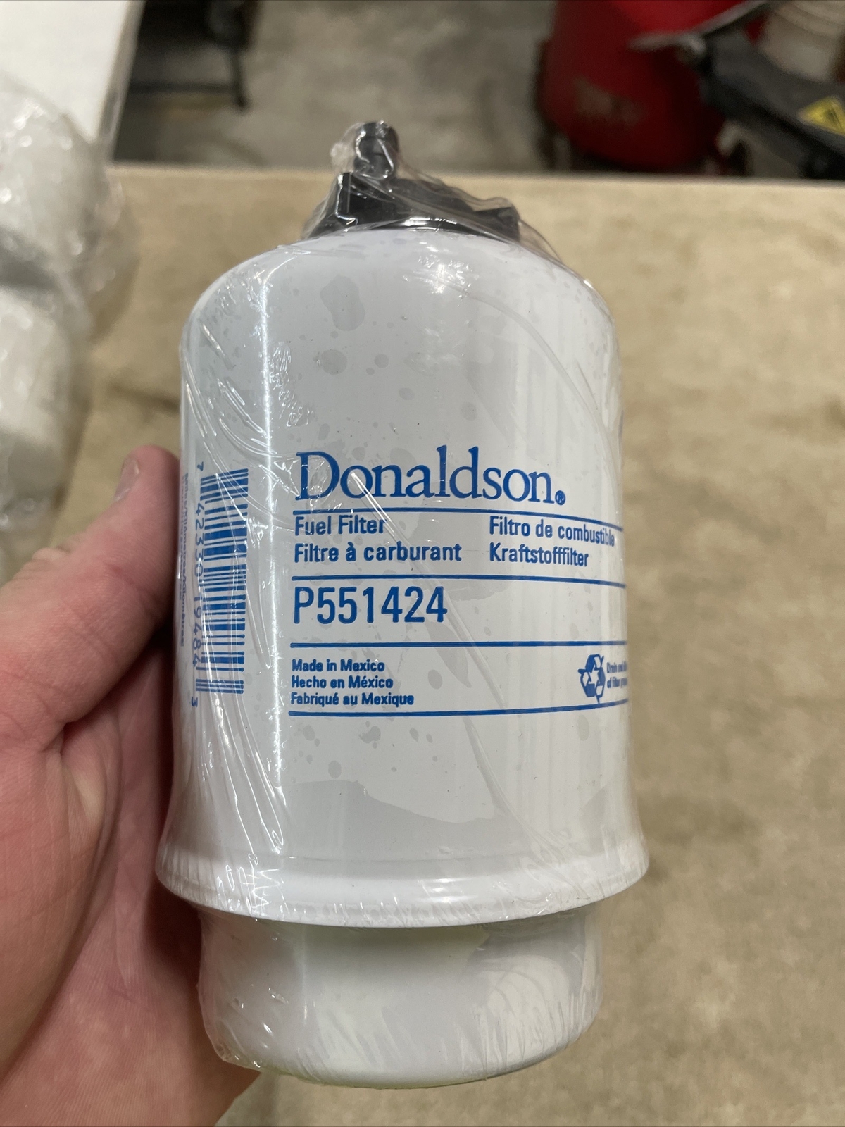DONALDSON P551424 - Fuel filter cross reference