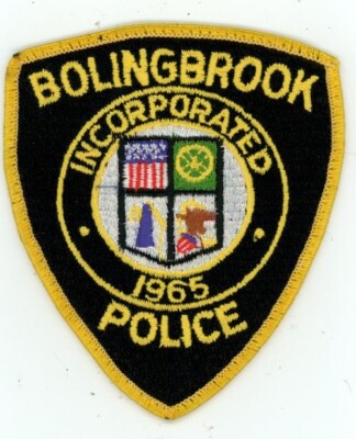 ILLINOIS IL BOLINGBROOK POLICE NICE SHOULDER PATCH SHERIFF | eBay