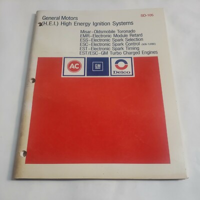 General Motors GM HEI High Energy Ignition Systems SD-105 | eBay