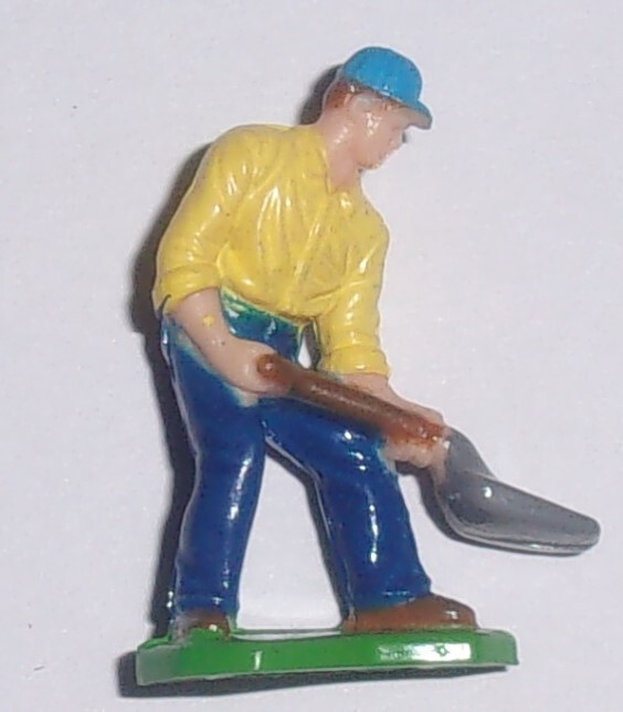 1/64 Ertl Farm Country Figure with Shovel for Custom Ertl Display | eBay