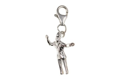 Policeman Charm Pendant Sterling Silver | eBay