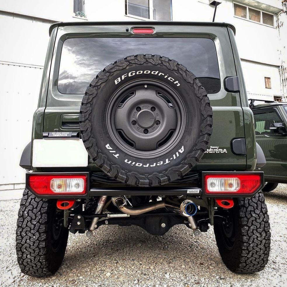 TANIGUCHI Steel Rear Bumper Suzuki Jimny JB74 Sierra 2018-ON Made In ...