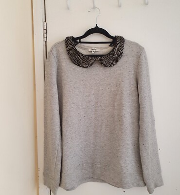 MYER MISS SHOP sweater with detachable peter pan collar, rhinestones ...