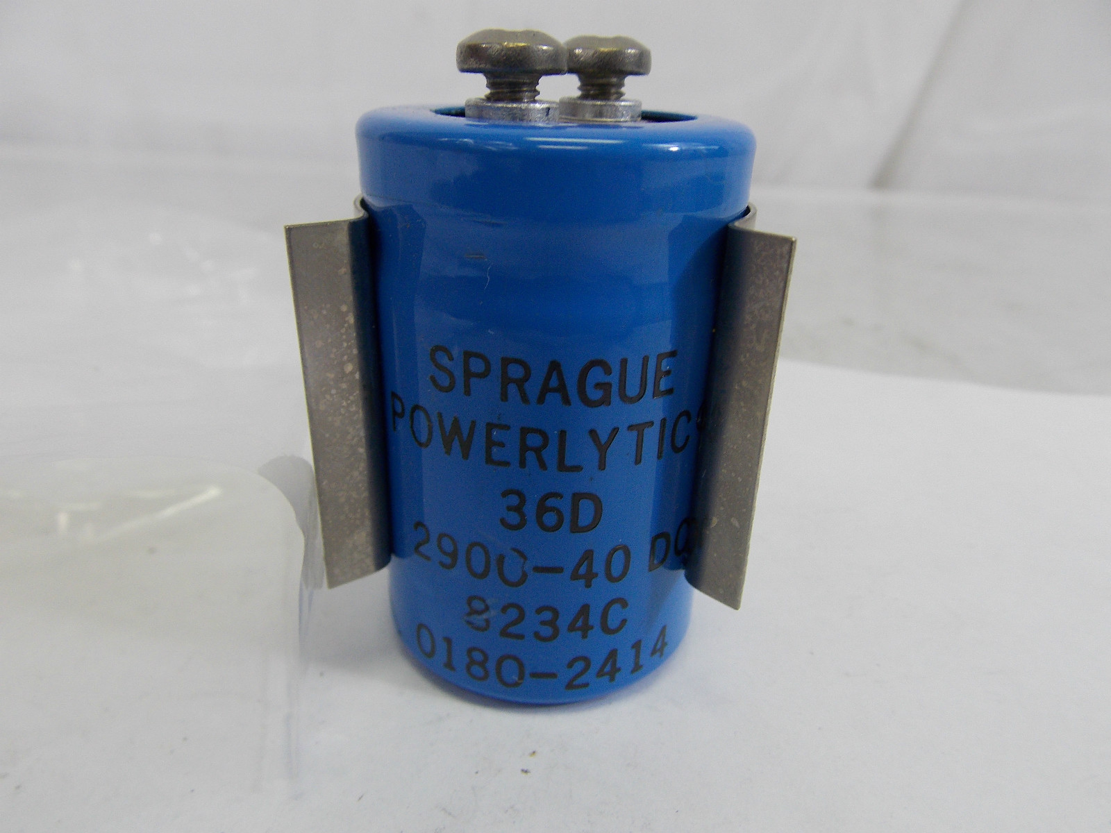 SPRAGUE POWERLYTIC CAPACITOR 36D 2900-40 DC 8234C | eBay