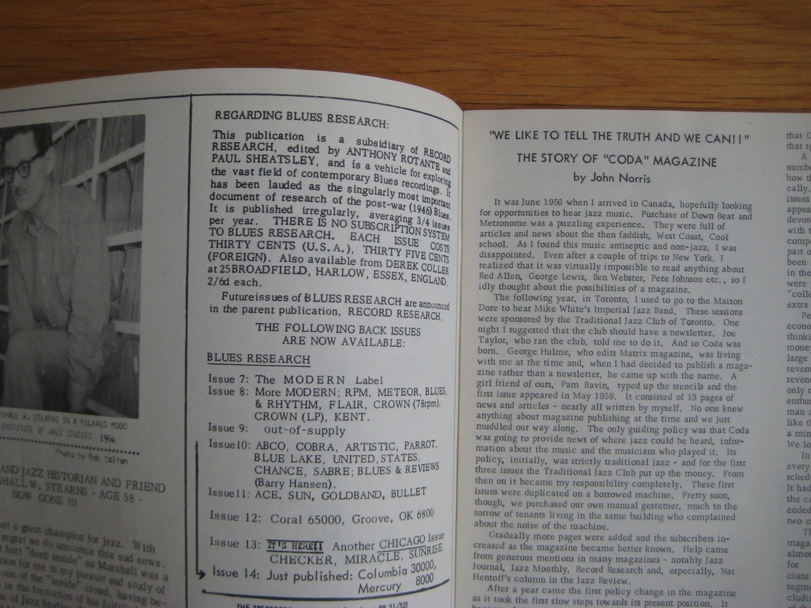 1976 RECORD RESEARCH Robert Shaw John Morgan Dengler Aileen Stanley Bob ...