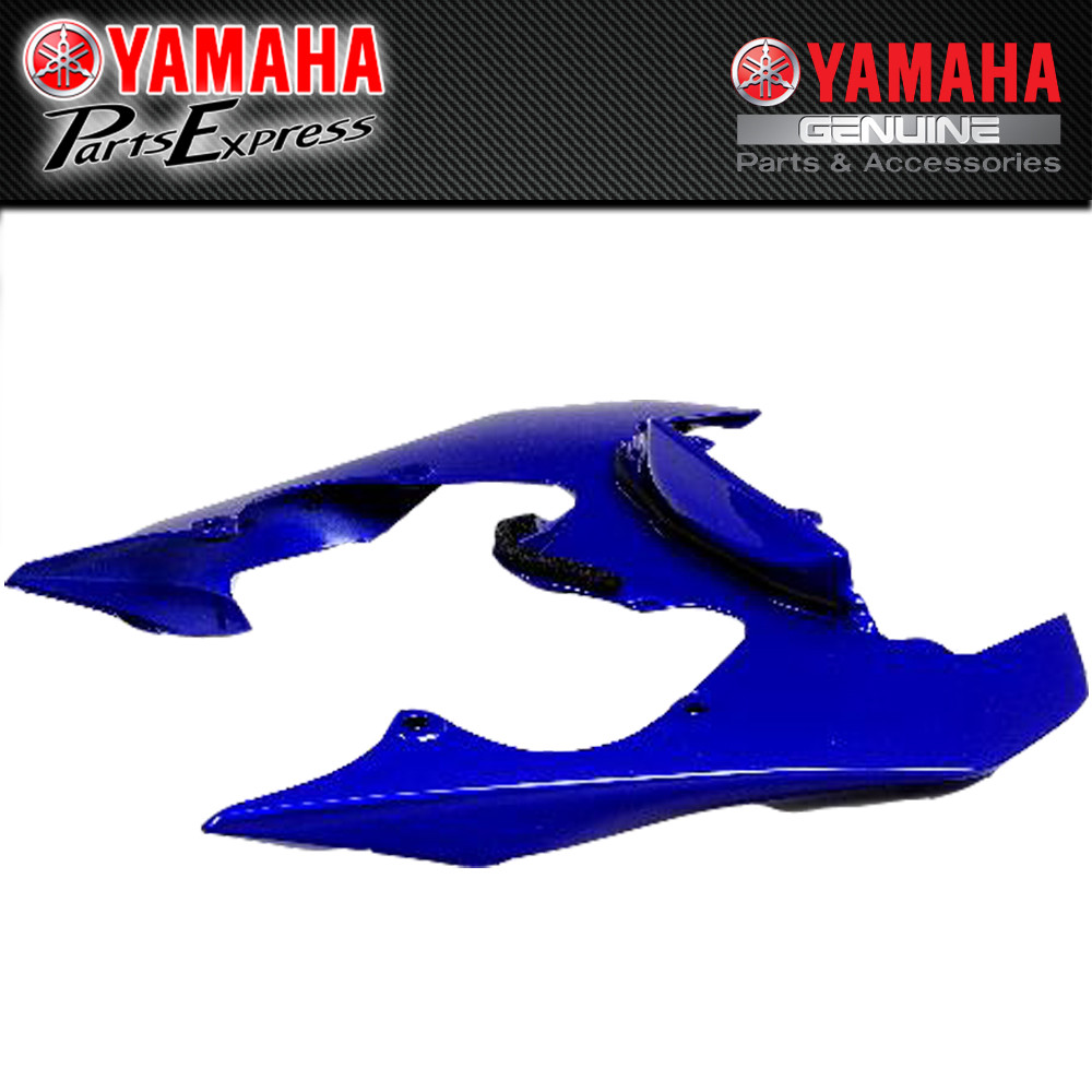 NEW OEM YAMAHA YZF R6 YZFR6 REAR TAIL SIDE COVER FAIRING BLUE 13S-21710 ...
