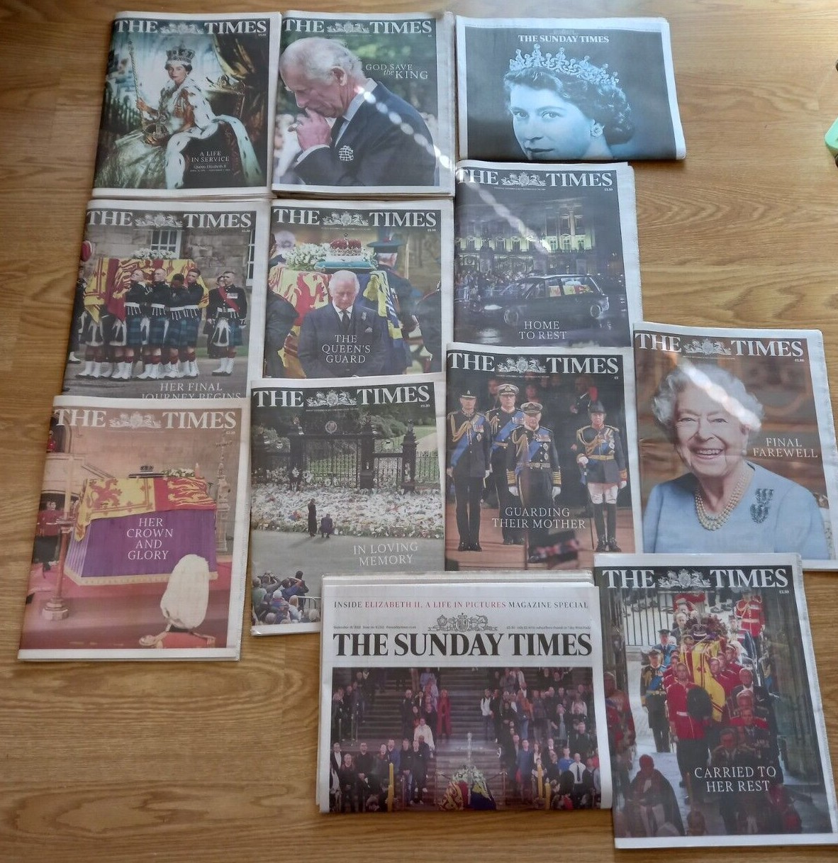 The Times Newspaper Death Of Queen Elizabeth II September Full ...