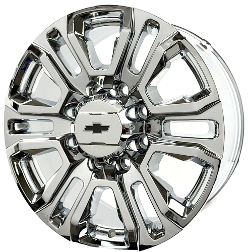 20" Chrome OE Replica 5957 Wheels fits 1999 2010 Chevy Silverado 2500 ...