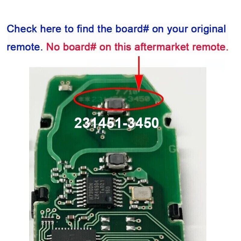 Smart Remote Key Fob HYQ14FLA 8990H-35010 3450 for 2021 2022 2023 ...