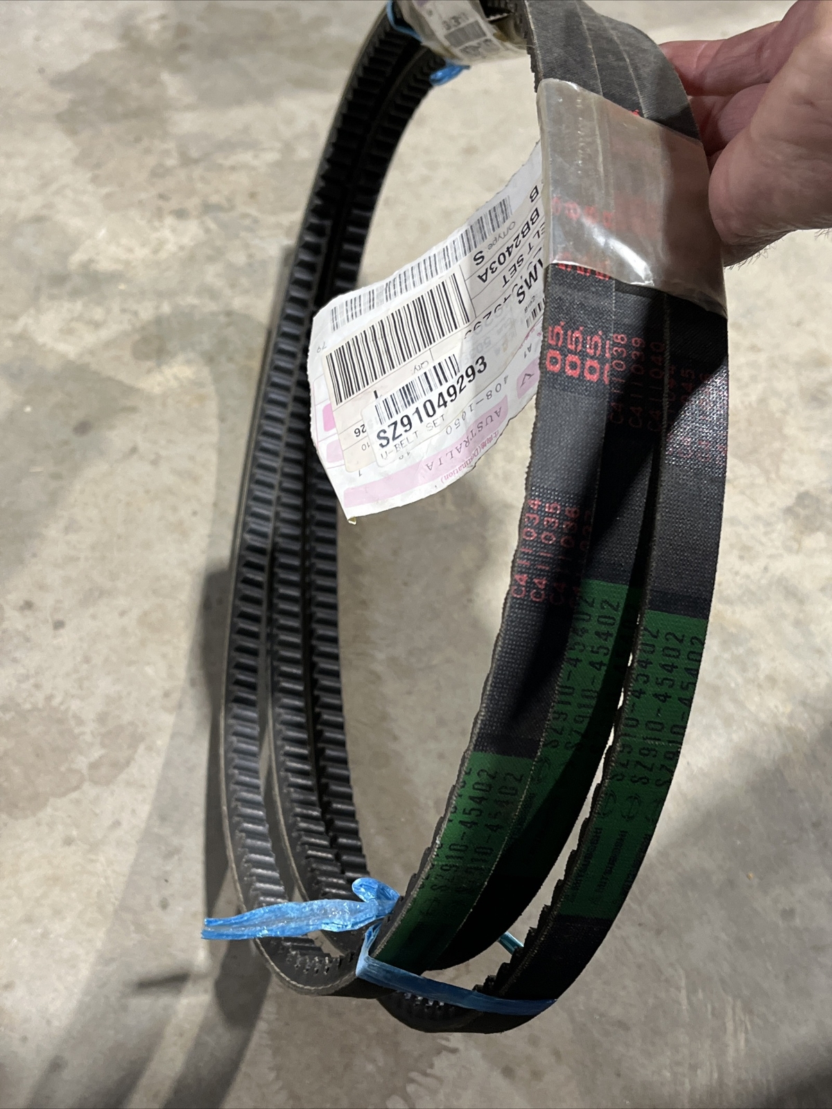 Hino V-Belt Set P/N SZ910-49293 NOS Hino | eBay
