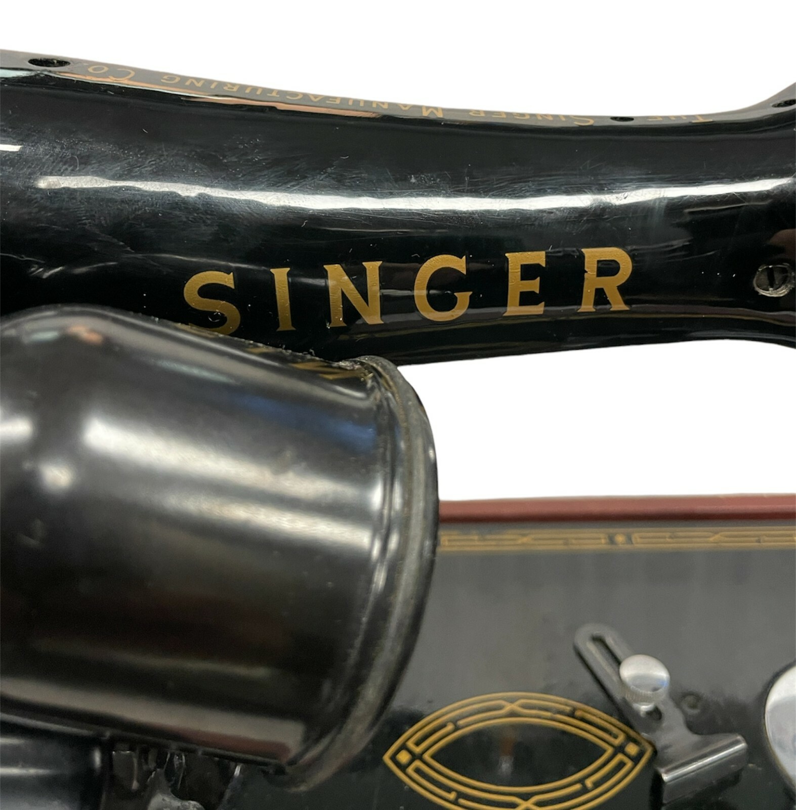 1955 BLACK Vintage Singer Model 99K Sewing Machine Case Tested | eBay