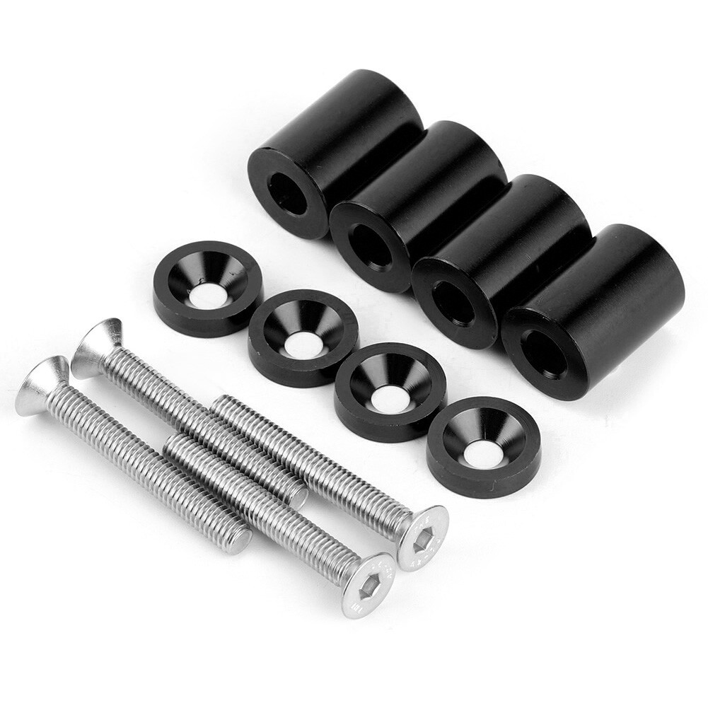 (black)Bonnet Vent Kit Hood Vent Spacer Convenient Rugged For General ...