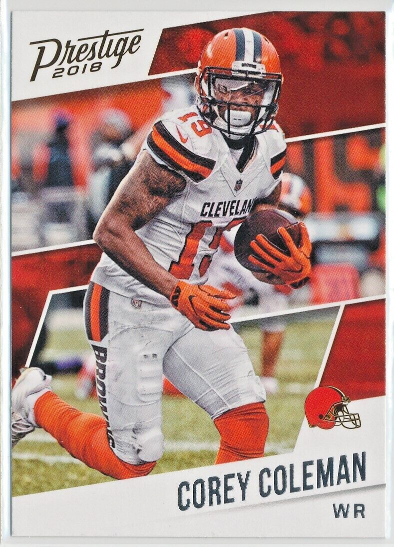 2018 Panini Prestige - Corey Coleman - Cleveland Browns - Base - #119 ...