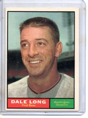 1961 TOPPS DALE LONG #117 (EX/MT-NM) | eBay