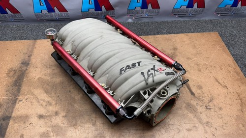 FAST LSXR Intake Manifold 102mm LS7 C6 Z06 7.0 GEN IV Fuel Rails RACE ...