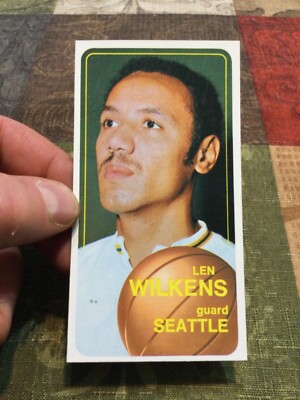 1970-71 Topps Basketball #80 Len Lenny Wilkens SP Sonics NM+ sharp ...