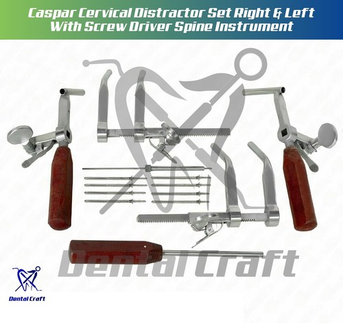 Caspar Cervical Distractor Set Right & Left With Screw Driver Spine ...