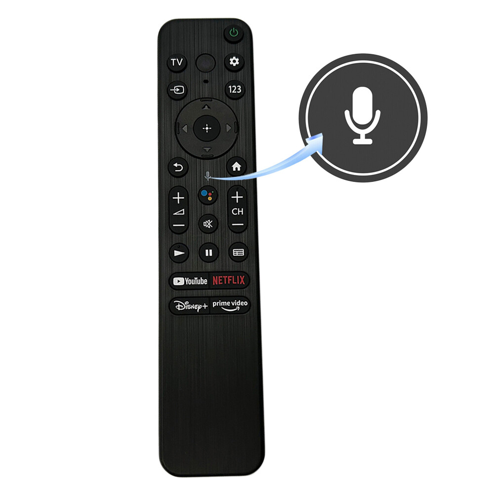 Voice Remote Control For Sony A80K X80K X95K X90K X85K 4K Smart LED ...