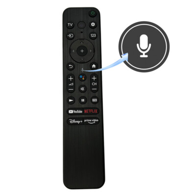 Voice Remote Control For Sony A80K X80K X95K X90K X85K 4K Smart LED ...