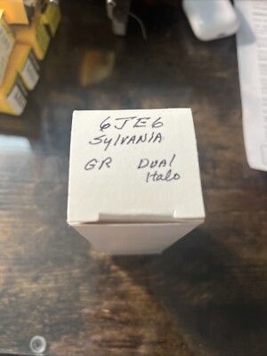 Sylvania 6JE6 Vacuum Tube | eBay
