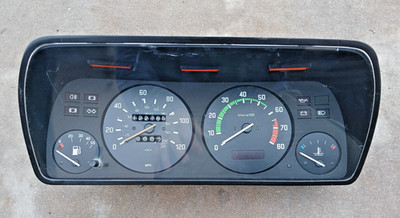 BMW E21 320i 120mph VDO Speedometer Instrument Cluster 122K *Tested ...