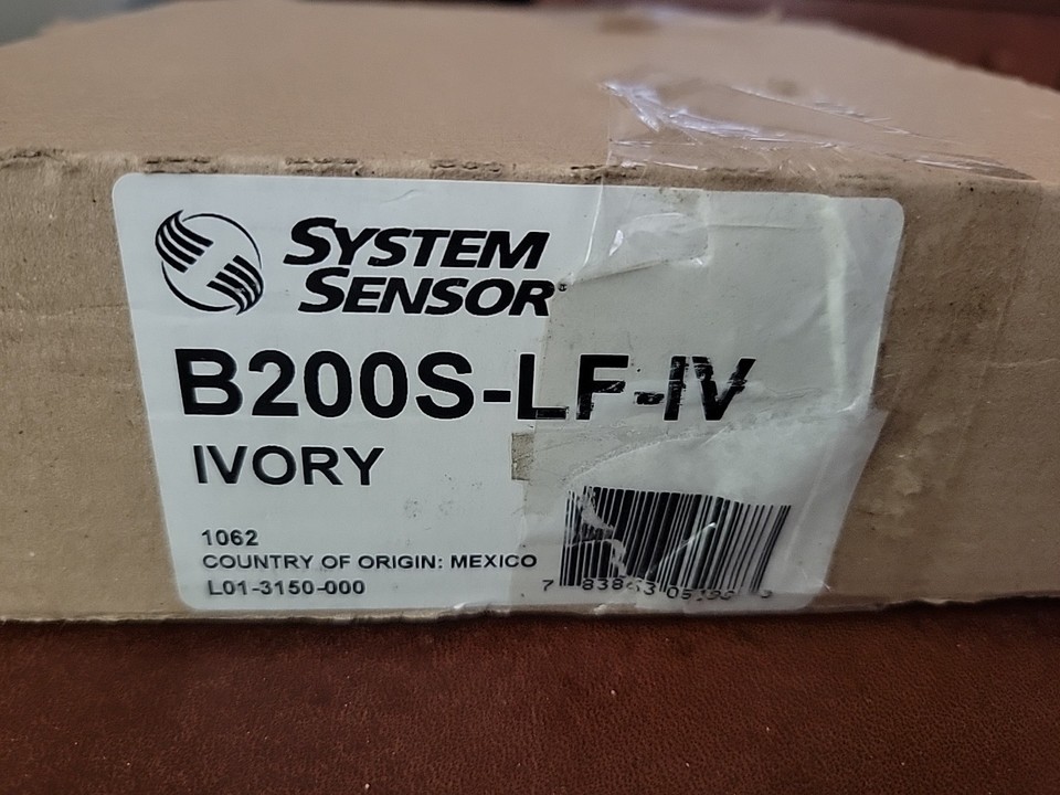 SYSTEM SENSOR B200S-LF-IV "NEW"IN FACTORY BOX | eBay