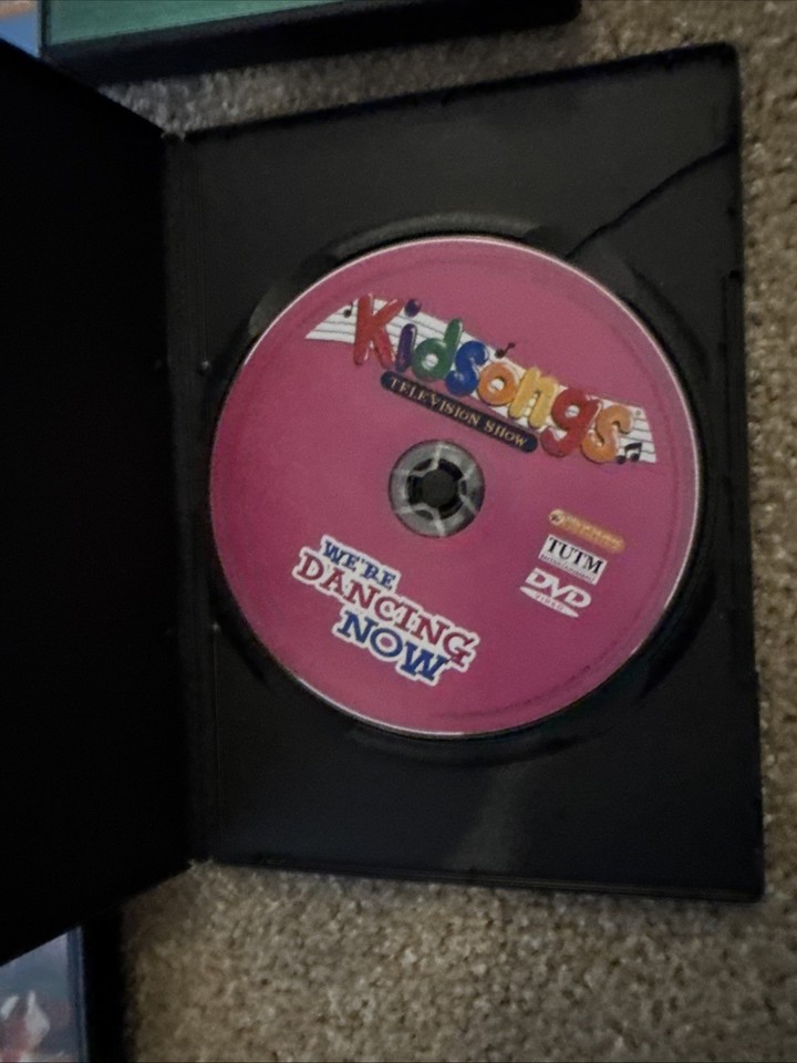 Kids Songs DVD Let’s make Music, Day At Camp, We’re Dancing Now,Teach ...