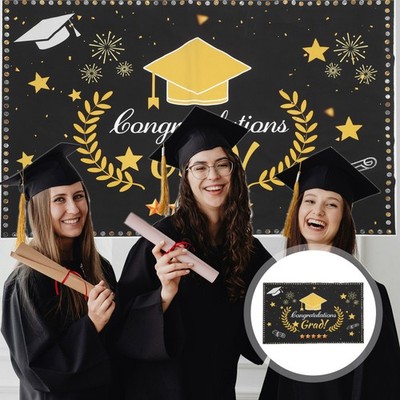 Graduation Banners Photo Background Decoration Party Decorations | eBay ...