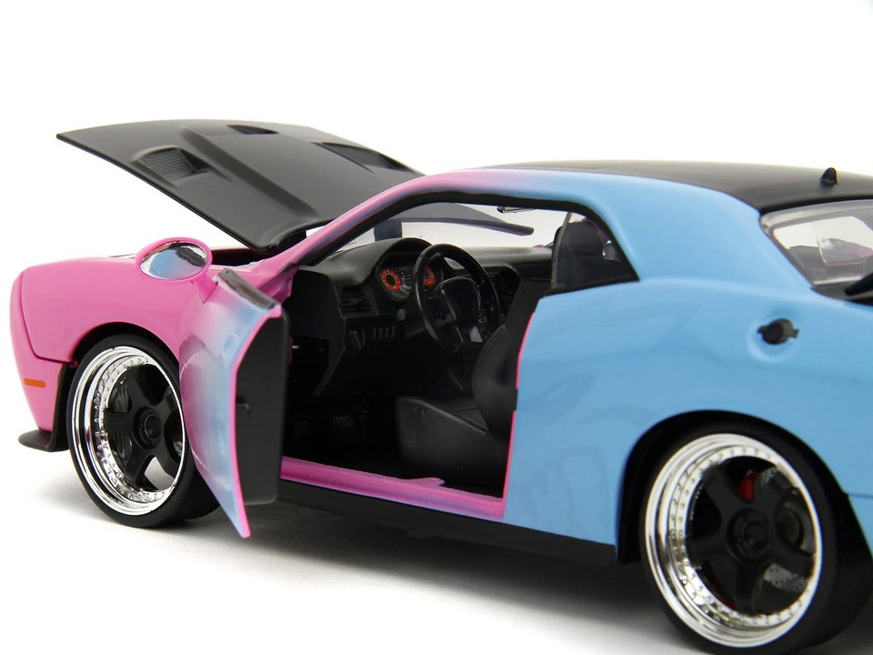 2015 Dodge Challenger SRT Hellcat Pink and Blue Gradient with Matt ...