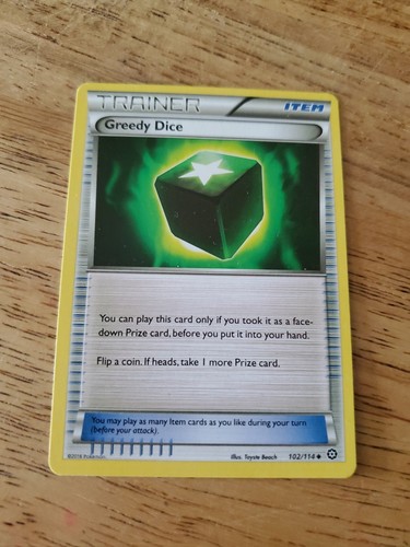 Pokemon Card - Greedy Dice 2016 | eBay