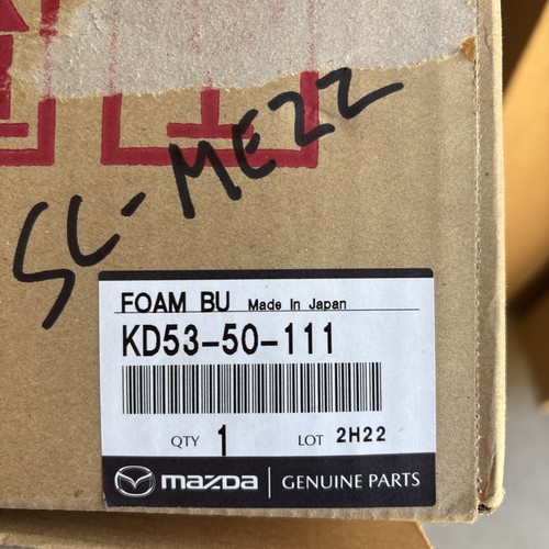 Genuine OEM Mazda 2013-2021 CX-5 CX-9 Frotn Bumper Energy Absorber KD53 ...