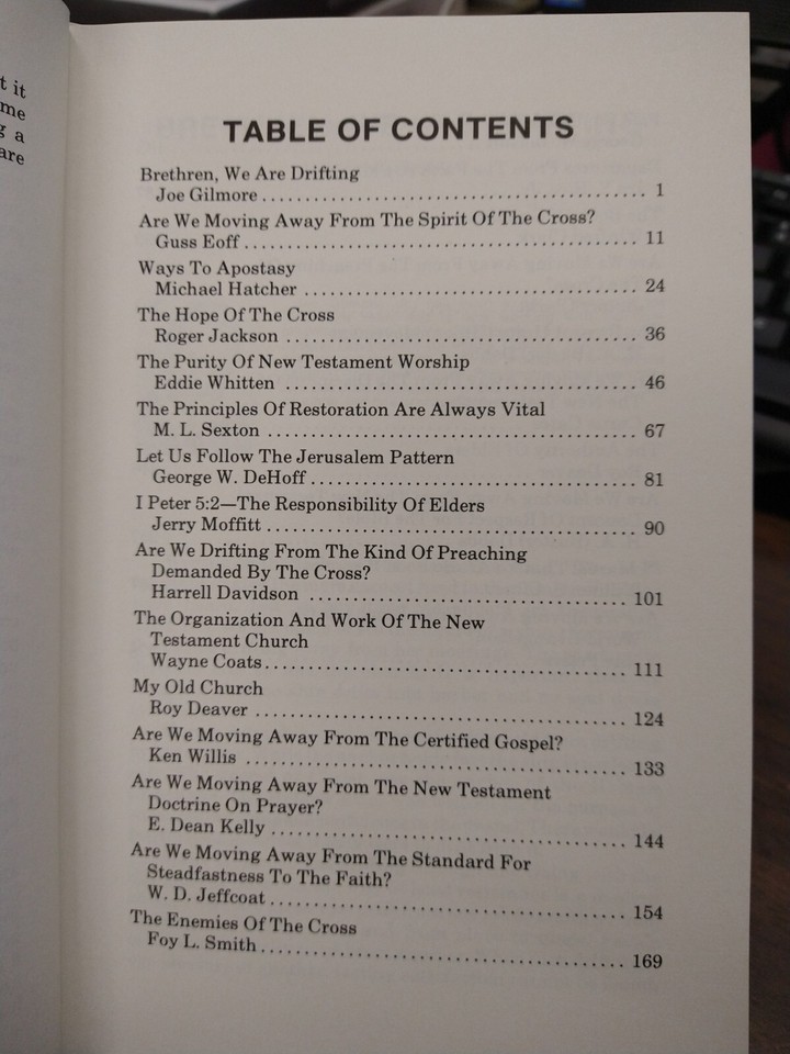 Lectureship Transcripts Church of Christ variety locations and years G+ ...