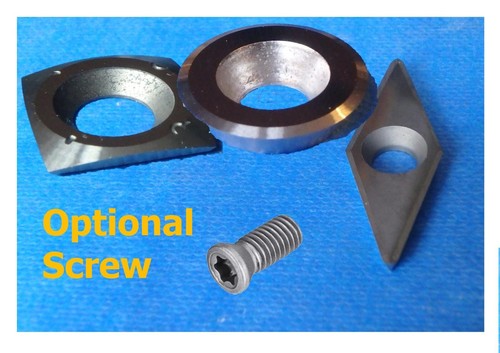 Negative Rake Carbide Cutter Tip for Woodturning 11mm 12mm 14mm 15mm ...