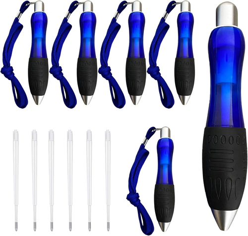 Big Fat Pens (12 Pack) Aids Writing For Tremor, Arthritis, Parkinson ...