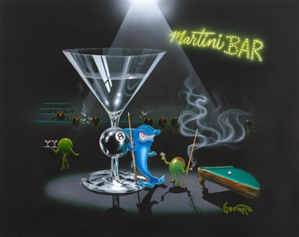 NEW Michael Godard Art "The Winner, Again!" Embellished Giclée on ...