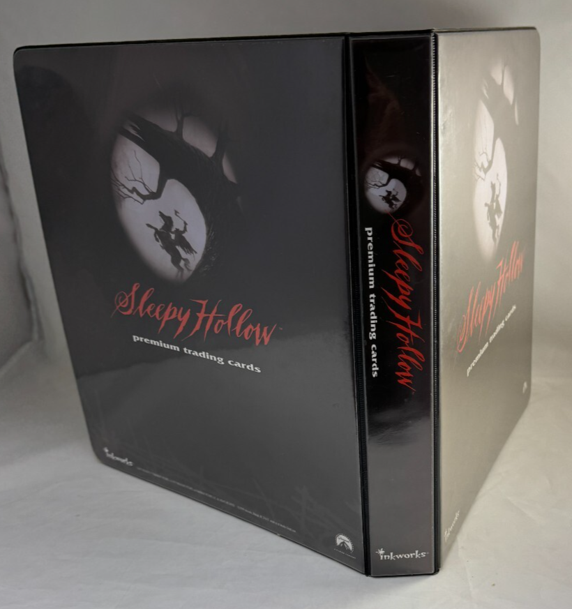 BINDER SALE: ALBUM FOR SLEEPY HOLLOW THE MOVIE COLLECTOR CARDS 1999 ...
