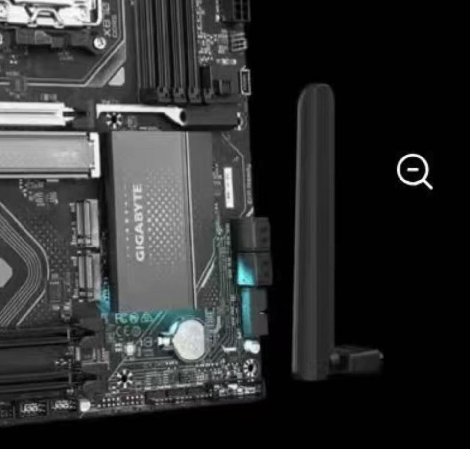 Original GIGABYTE WiFi 7 Antenna WIFI 6E WIFI7 for X870 B850 Z890 ...