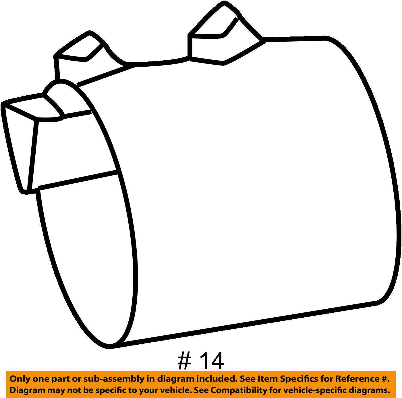 Genuine BMW OEM Exhaust Muffler Clamp 70mm 18307560780 for sale online ...