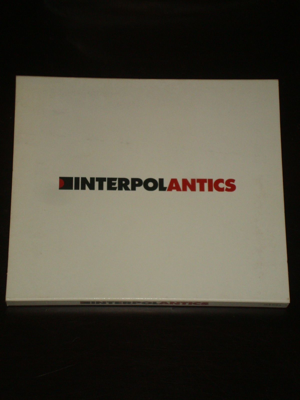 INTERPOL - ANTICS, CD Compact disc, 2004, A Time to Be So Small, RARE ...
