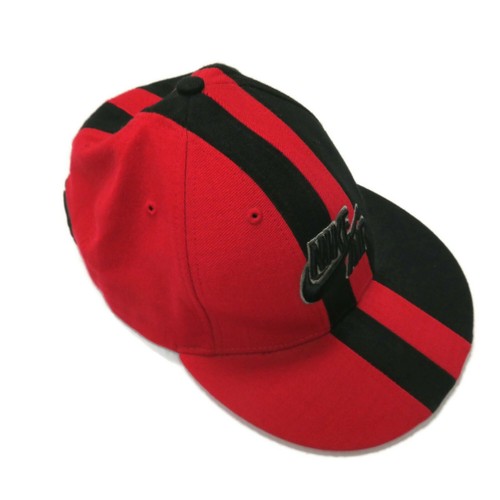 Nike Air Lebron James Hat Cap Vintage Black Red Stripe Wool Blend | eBay