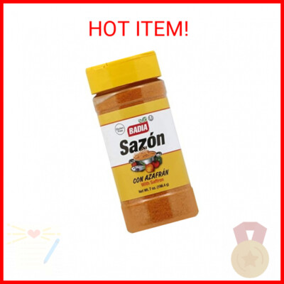 Badia Sazon With Saffron, 7 Oz | eBay