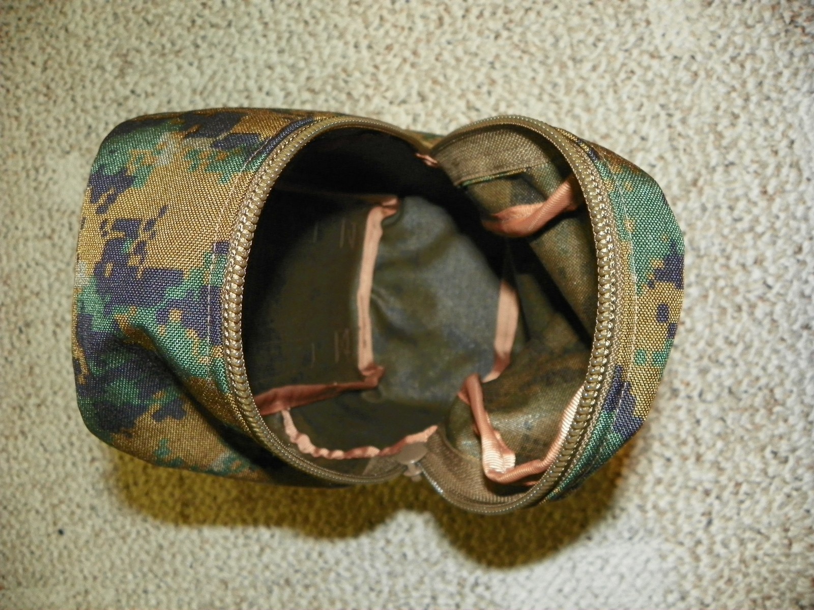 Custom USA Made Pair of Digital Marpat Accessory Pouches for USMC ILBE ...