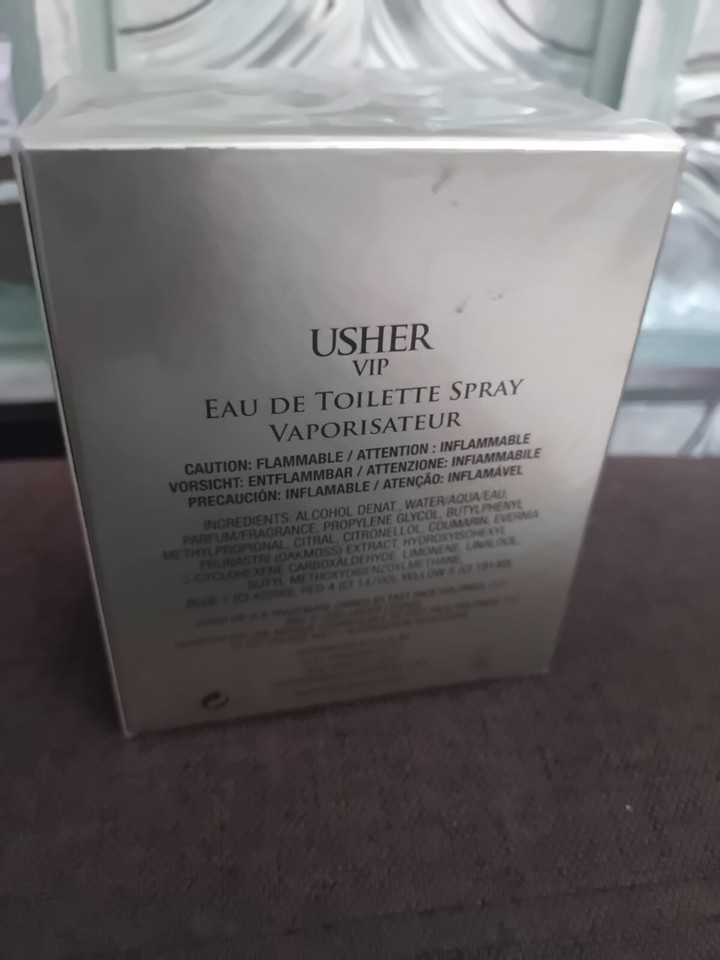 USHER VIP EDT COLOGNE SPRAY PERFUME FOR MEN 3.4 OZ SEALED. | eBay