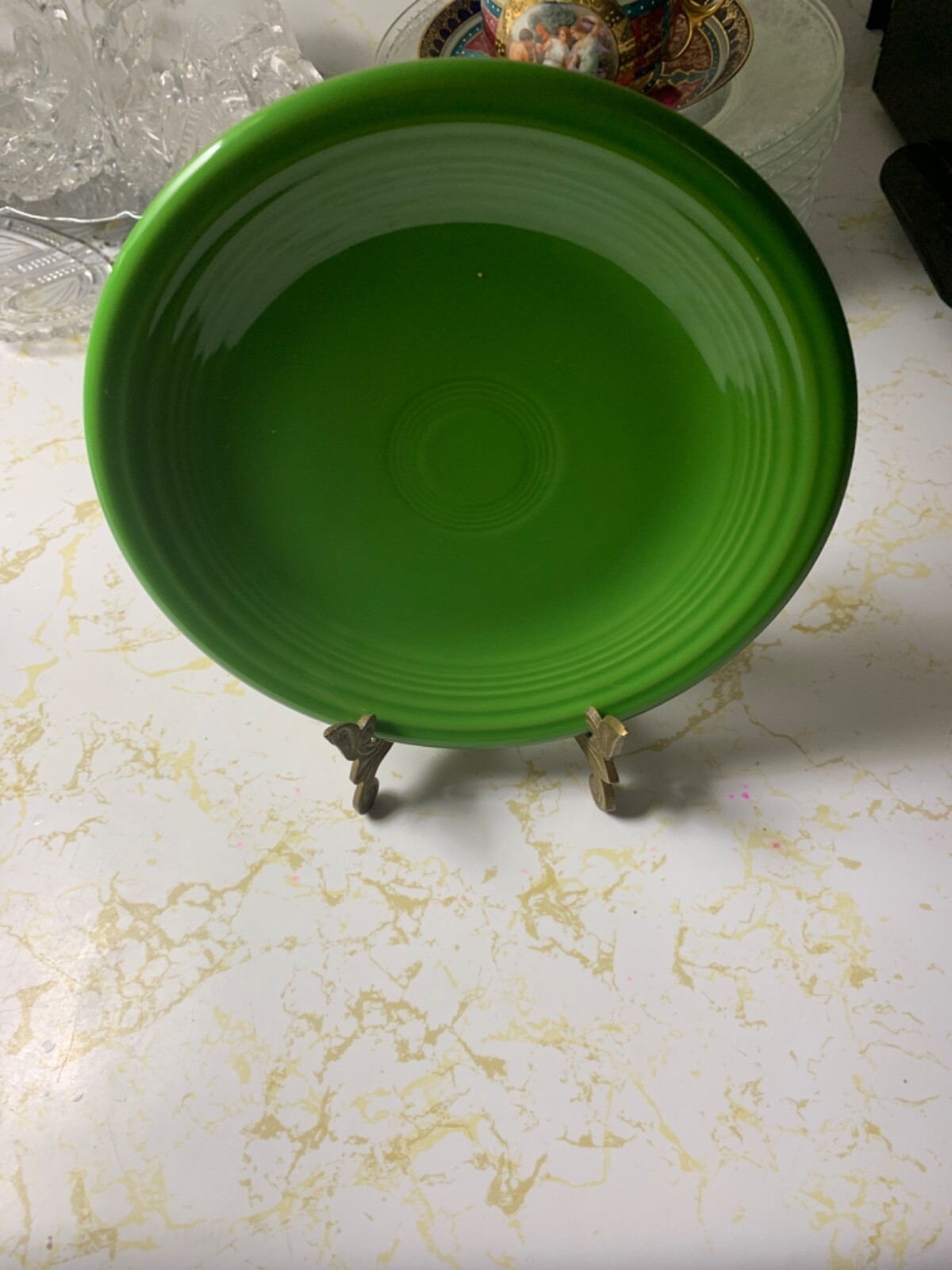 FiestaWare Shamrock Green Place Setting Pieces MINT | eBay