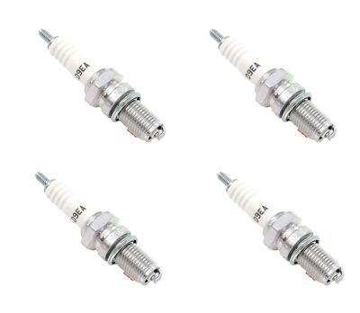 Set of 4 - NGK D9EA Spark Plugs - 2420 - Honda Kawasaki Suzuki Yamaha ...