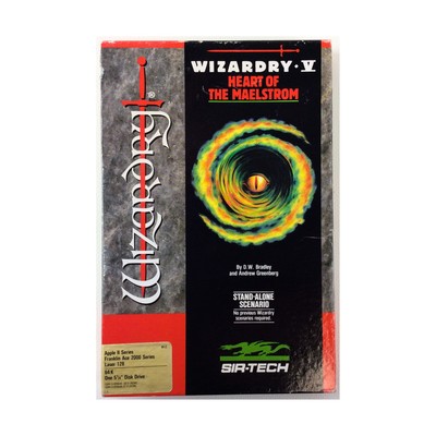 Sir-Tech Computer Game Wizardry 5 - Heart of the Maelstrom (Apple II ...