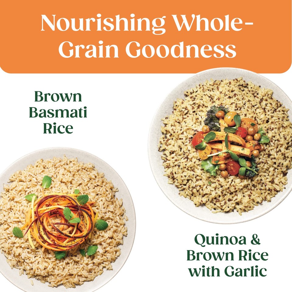 Organic Rice Variety Pack Quinoa and Brown Rice with Garlic & Whole ...